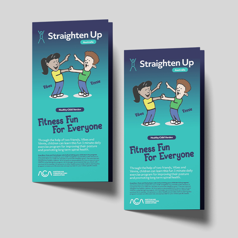 Shop - Straighten Up Brochure: Kids (Set of 50) – ACA